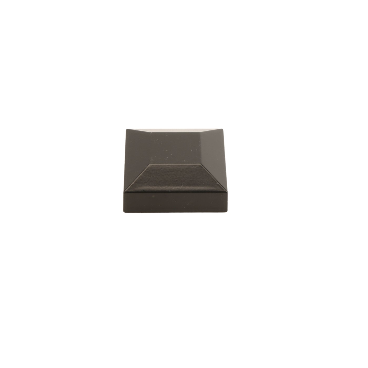 2" x 2" Square Aluminum Flat Post Cap For 2" Square Aluminum Fence ...