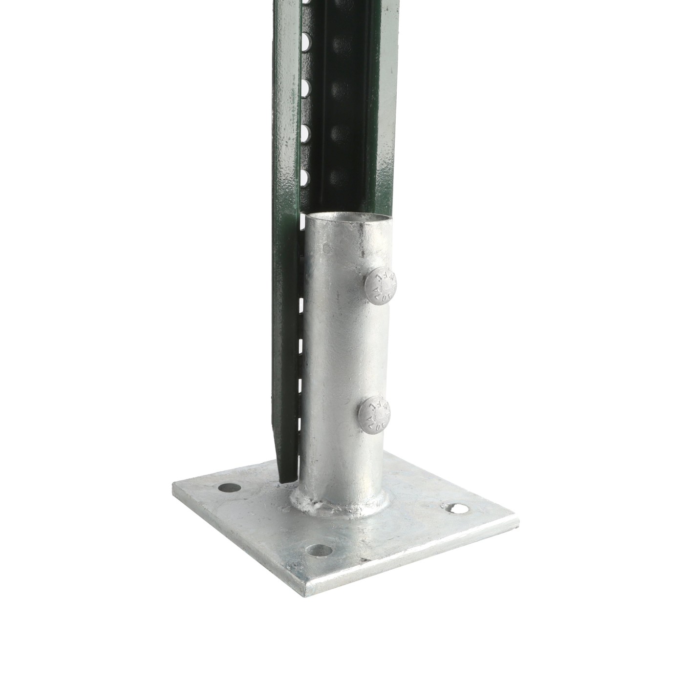 U-Channel Post Anchor Sign Post Floor Anchor Flange Sign Post Mounting ...