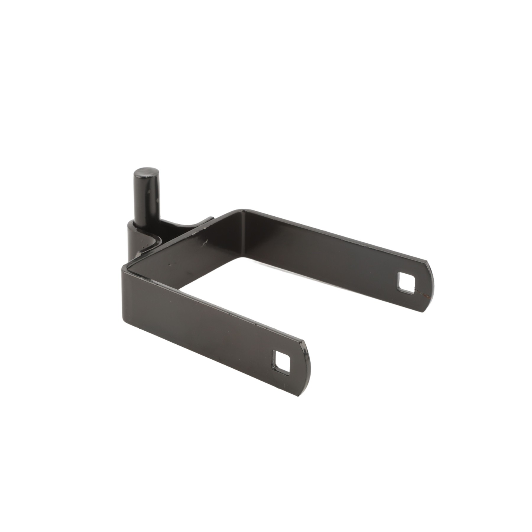4" x 4" Square Male Gate Post Hinge Chain Link Black Galvanized Steel ...