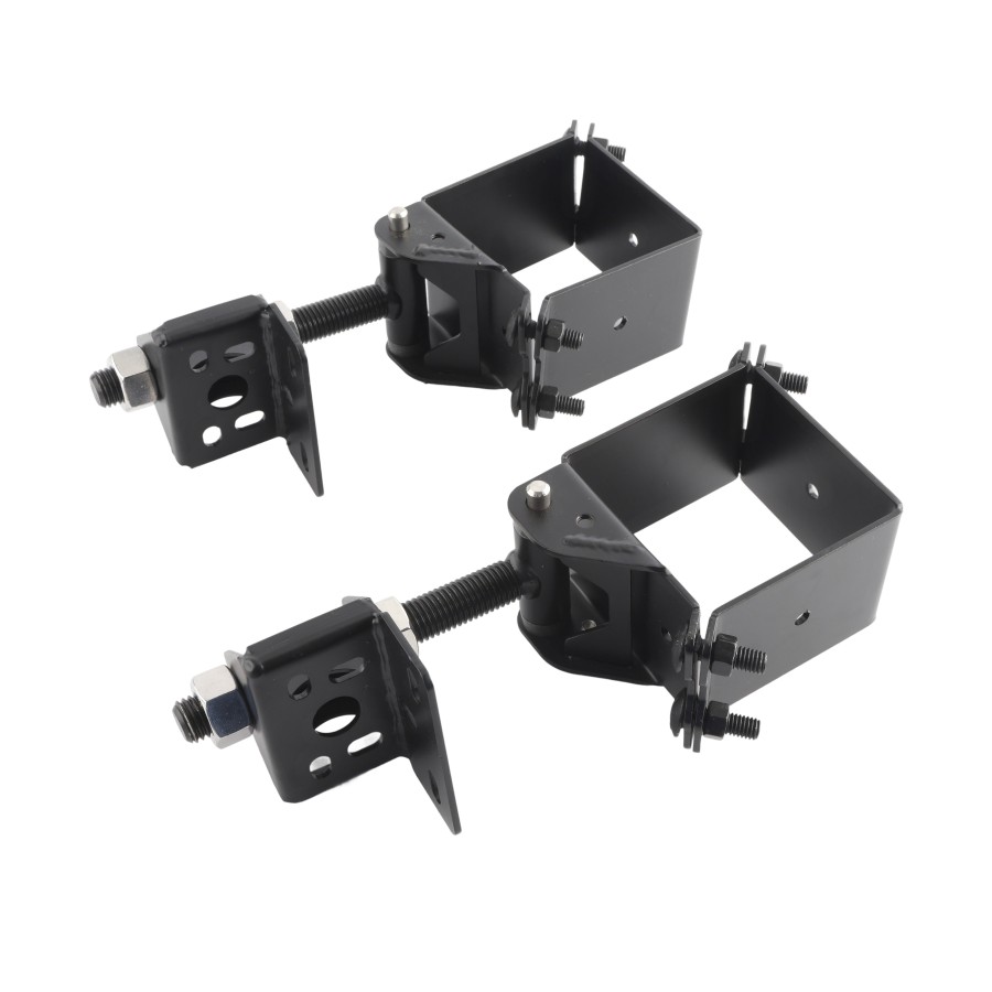 4" Square Post Heavy Duty Industrial Wrap Around Gate Hinges Square To ...