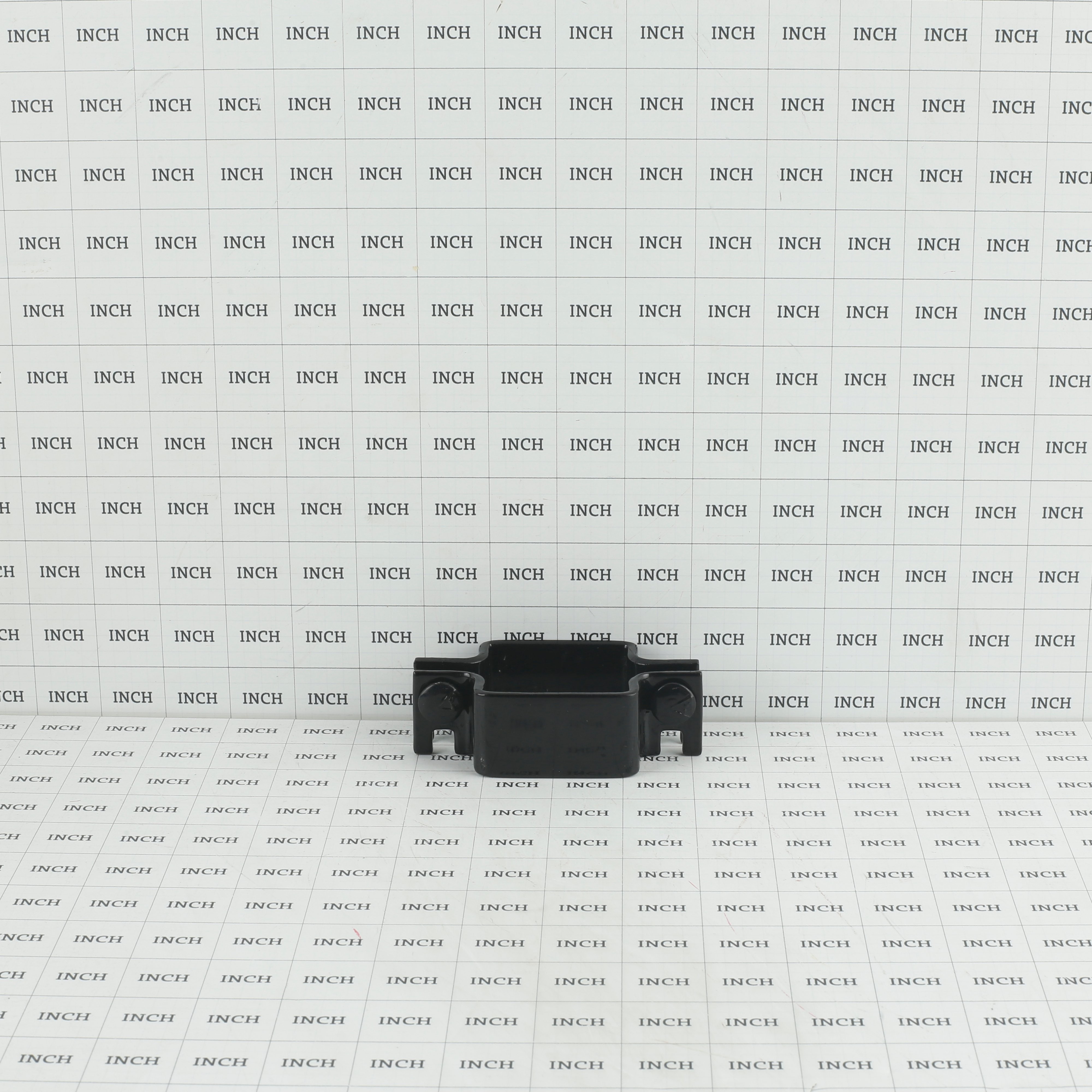 2" Black Square Chain Link Fence Gate Collar For Gate Latch Assemblies ...