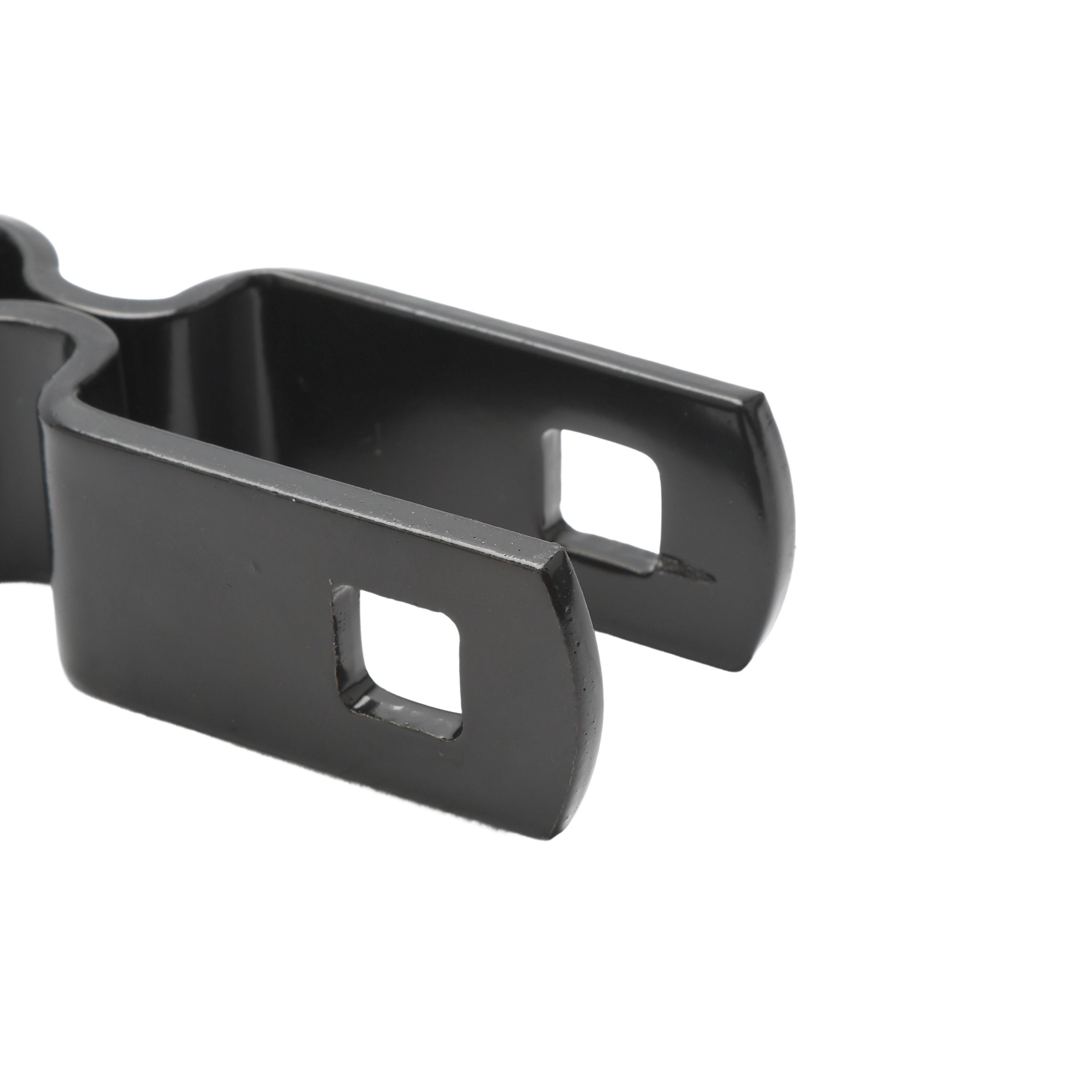 1" x 1" Square Female Gate Hinge Black Hot Dip Galvanized Steel (5/8 ...
