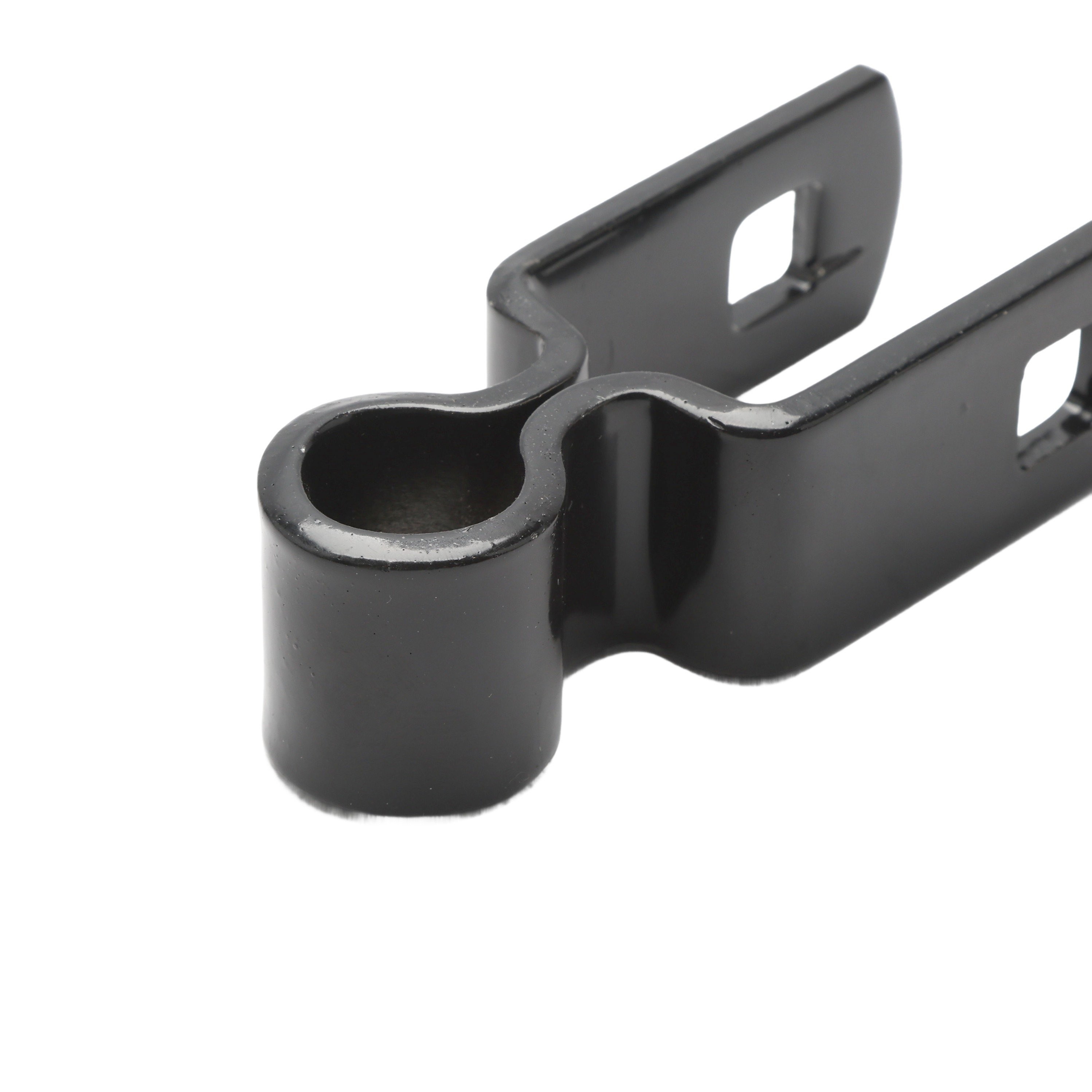 1" x 1" Square Female Gate Hinge Black Hot Dip Galvanized Steel (5/8 ...