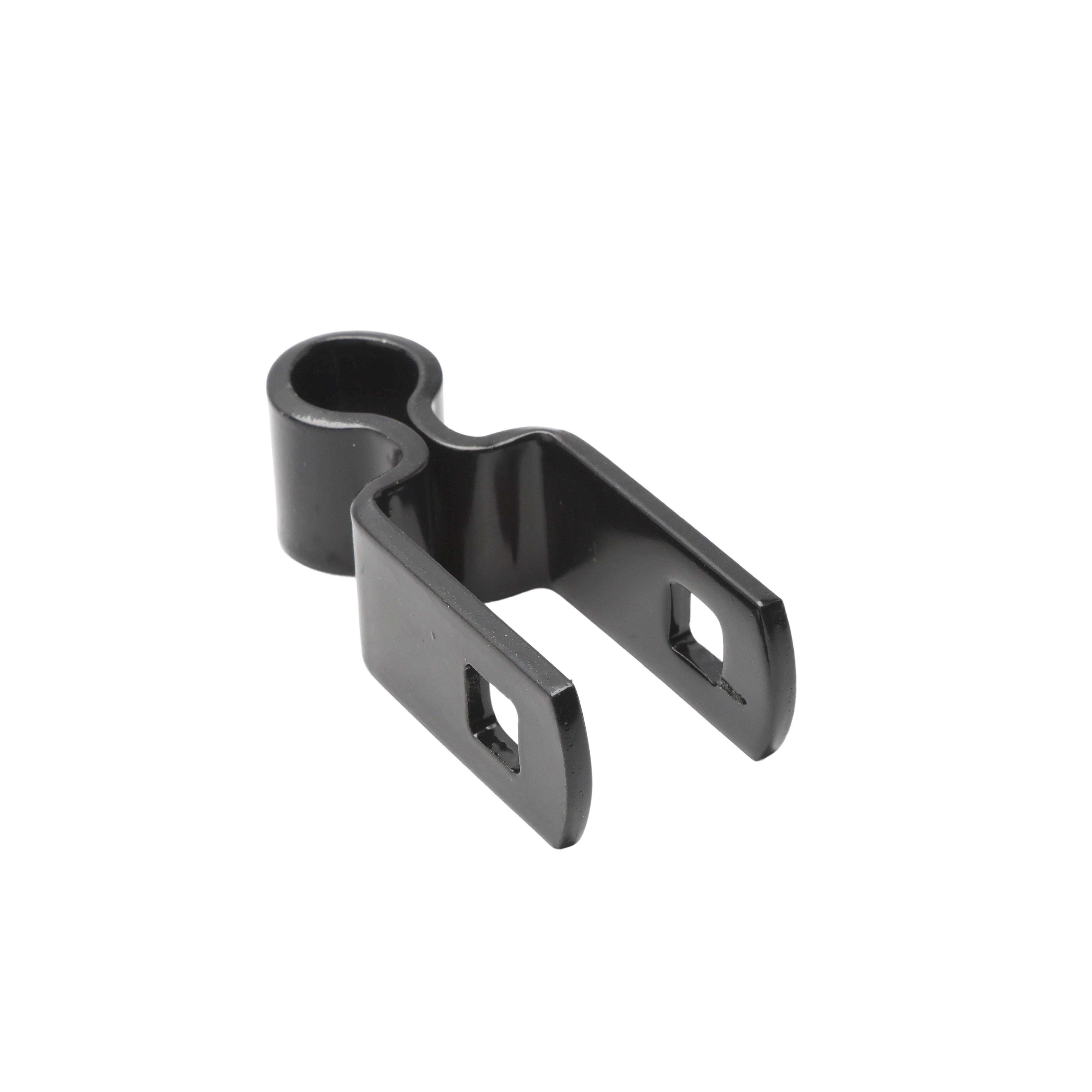 1" x 1" Square Female Gate Hinge Black Hot Dip Galvanized Steel (5/8 ...