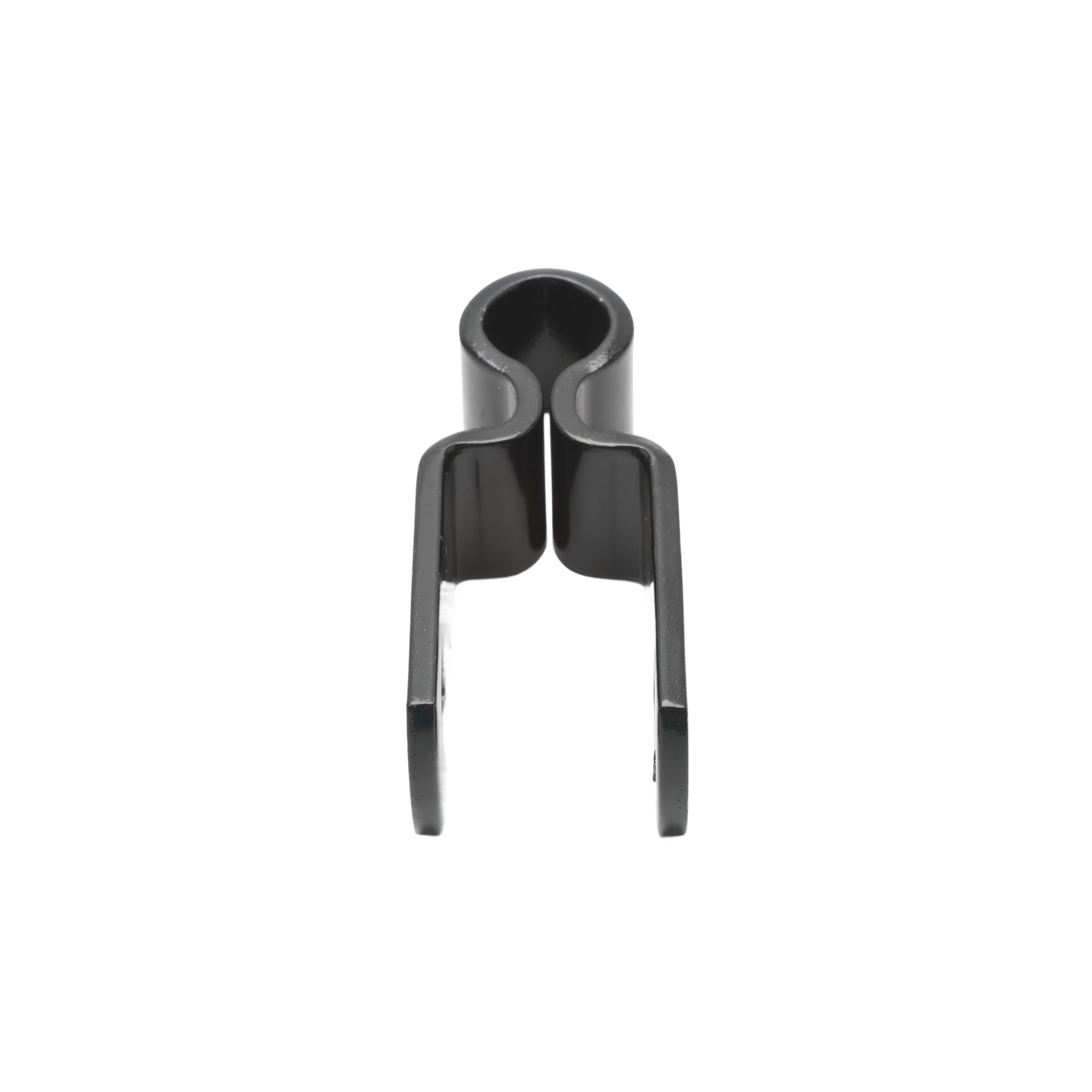 1" x 1" Square Female Gate Hinge Black Hot Dip Galvanized Steel (5/8 ...