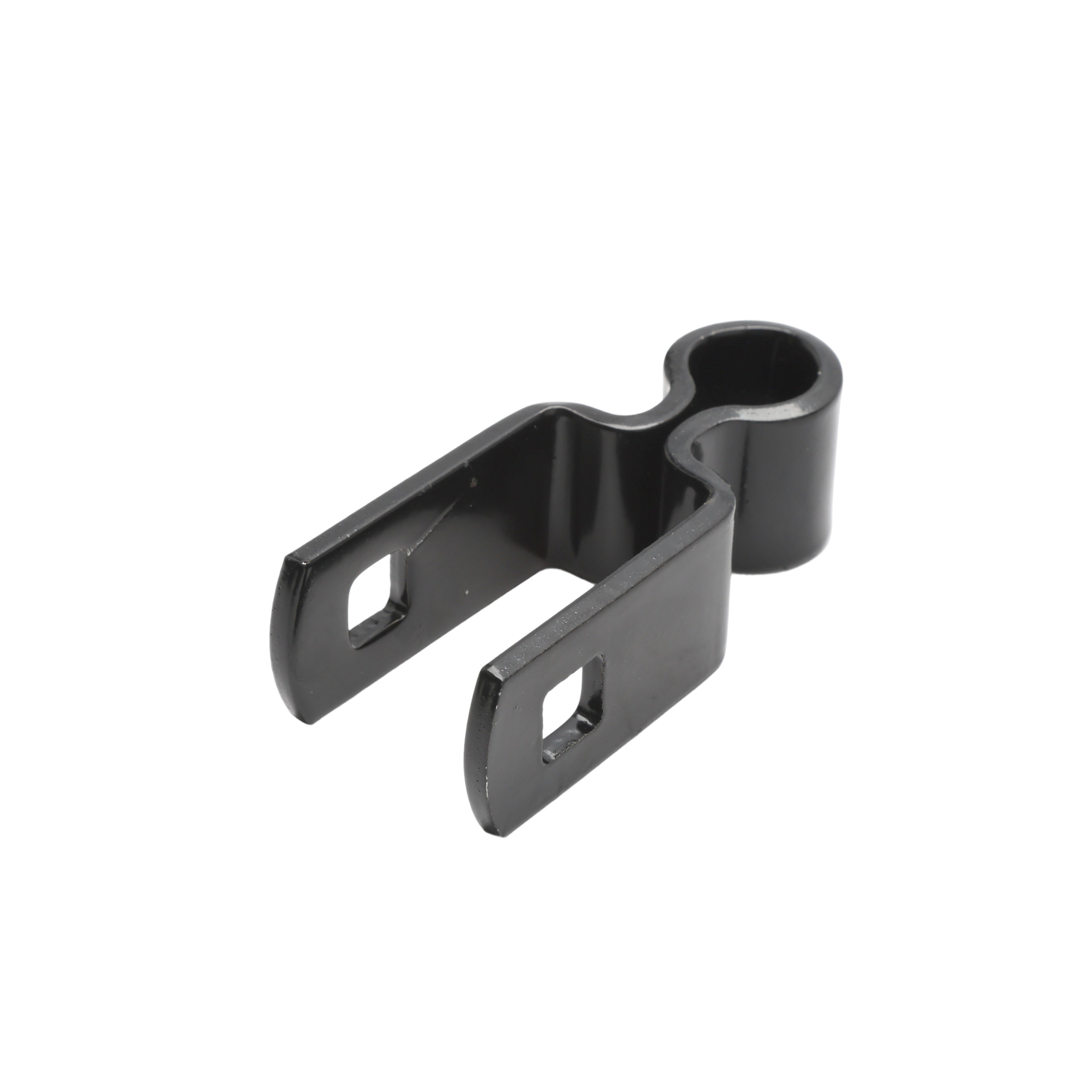 1" x 1" Square Female Gate Hinge Black Hot Dip Galvanized Steel (5/8 ...