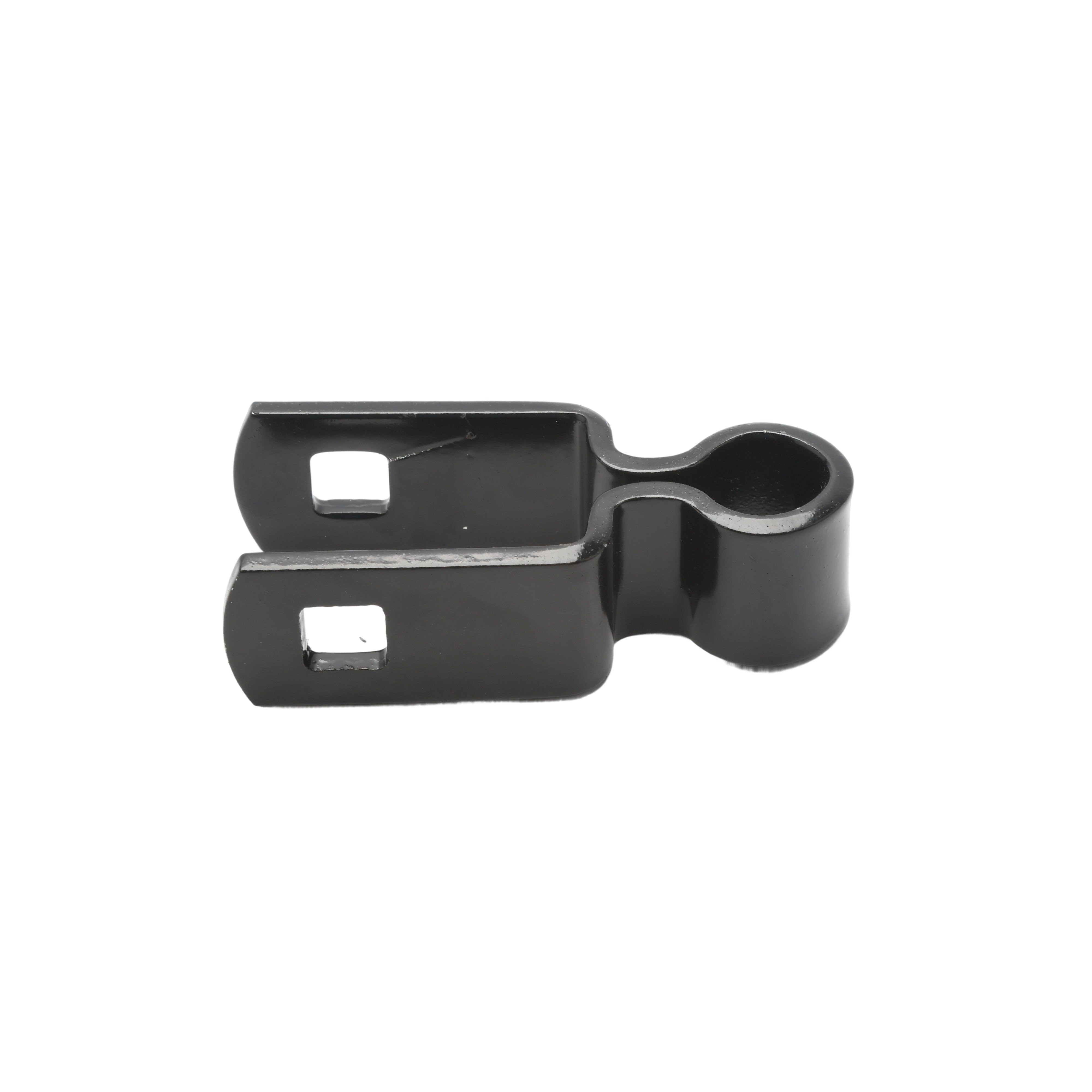1" x 1" Square Female Gate Hinge Black Hot Dip Galvanized Steel (5/8 ...