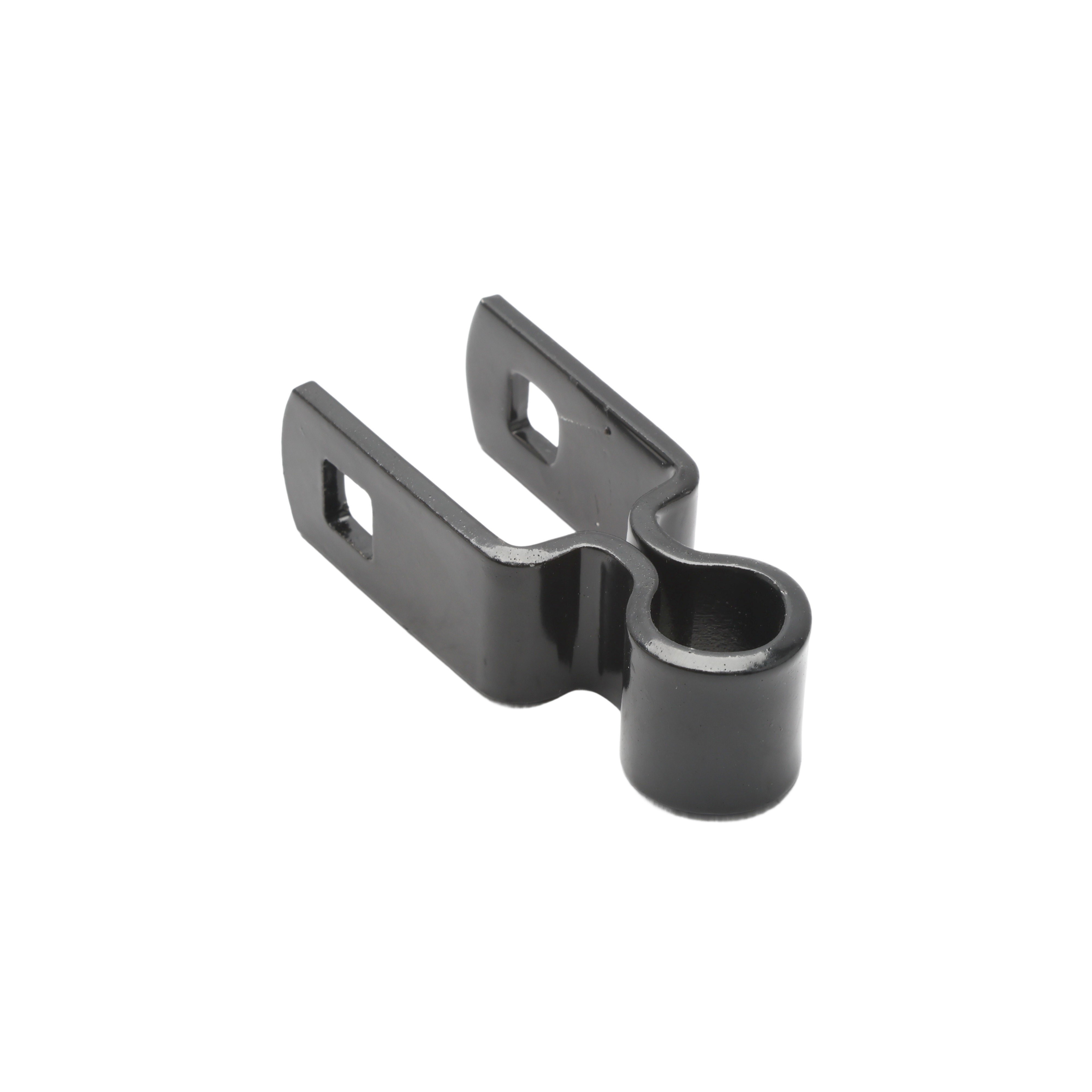 1" x 1" Square Female Gate Hinge Black Hot Dip Galvanized Steel (5/8 ...