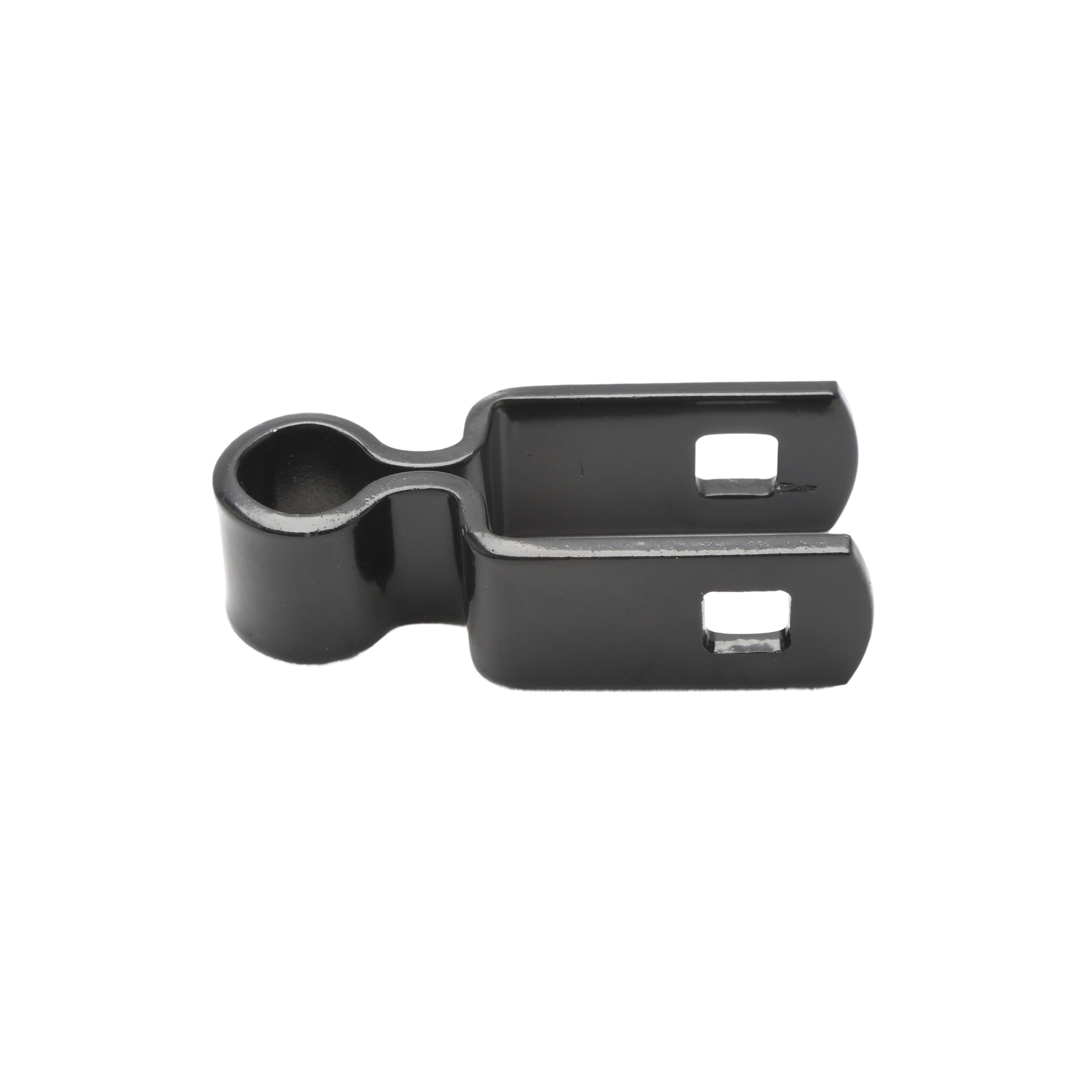 1" x 1" Square Female Gate Hinge Black Hot Dip Galvanized Steel (5/8 ...