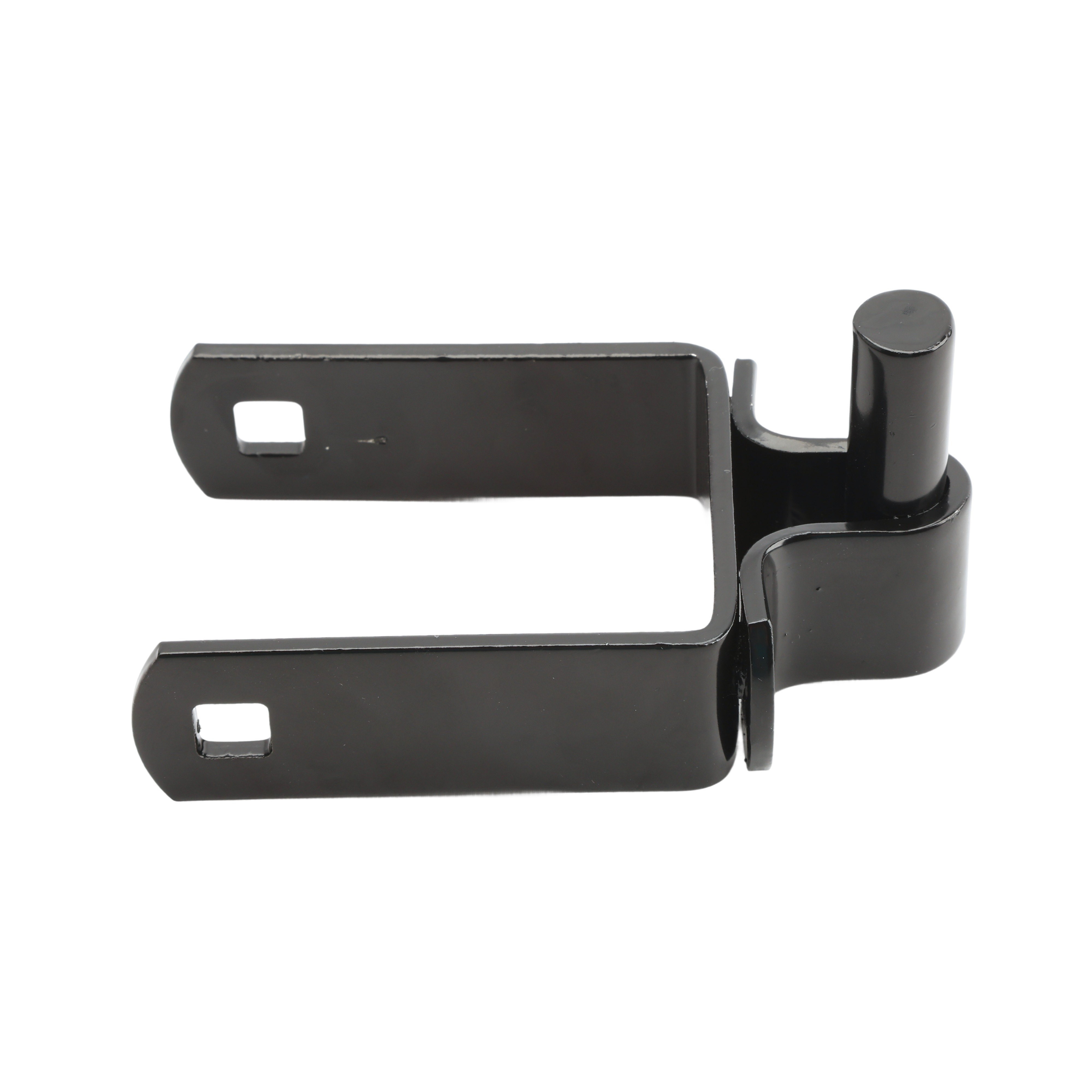 2 1/2" X 2 1/2" Square Male Black Gate Post Hinge Chain Link Galvanized ...