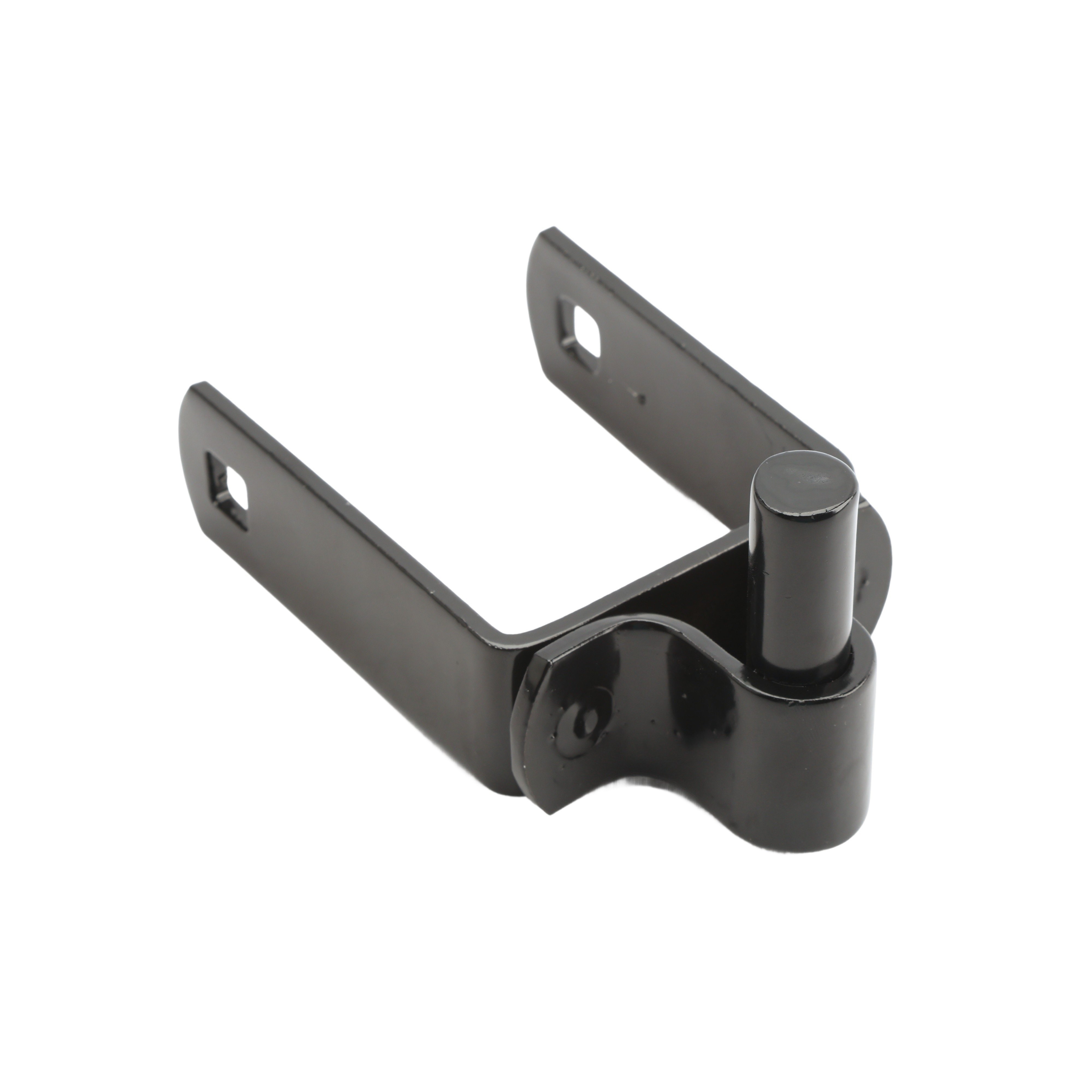 2 1/2" X 2 1/2" Square Male Black Gate Post Hinge Chain Link Galvanized ...