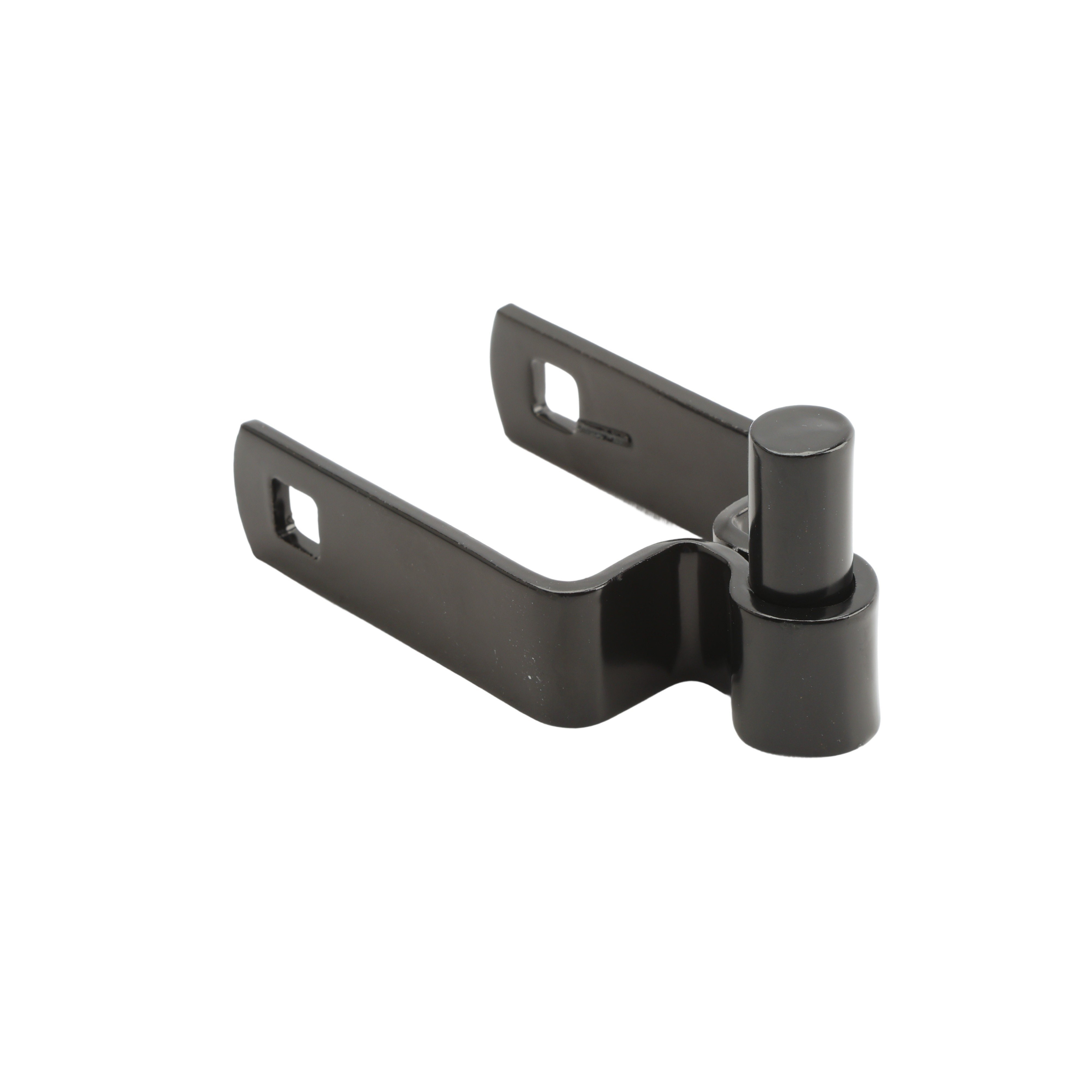 2" X 2" Square Male Gate Post Black Hinge Chain Link Galvanized Steel ...
