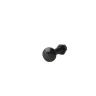 Chain Link 3/8" x 2 1/2" Carriage Bolt & Nut (HDG & Powder Coated Black ...