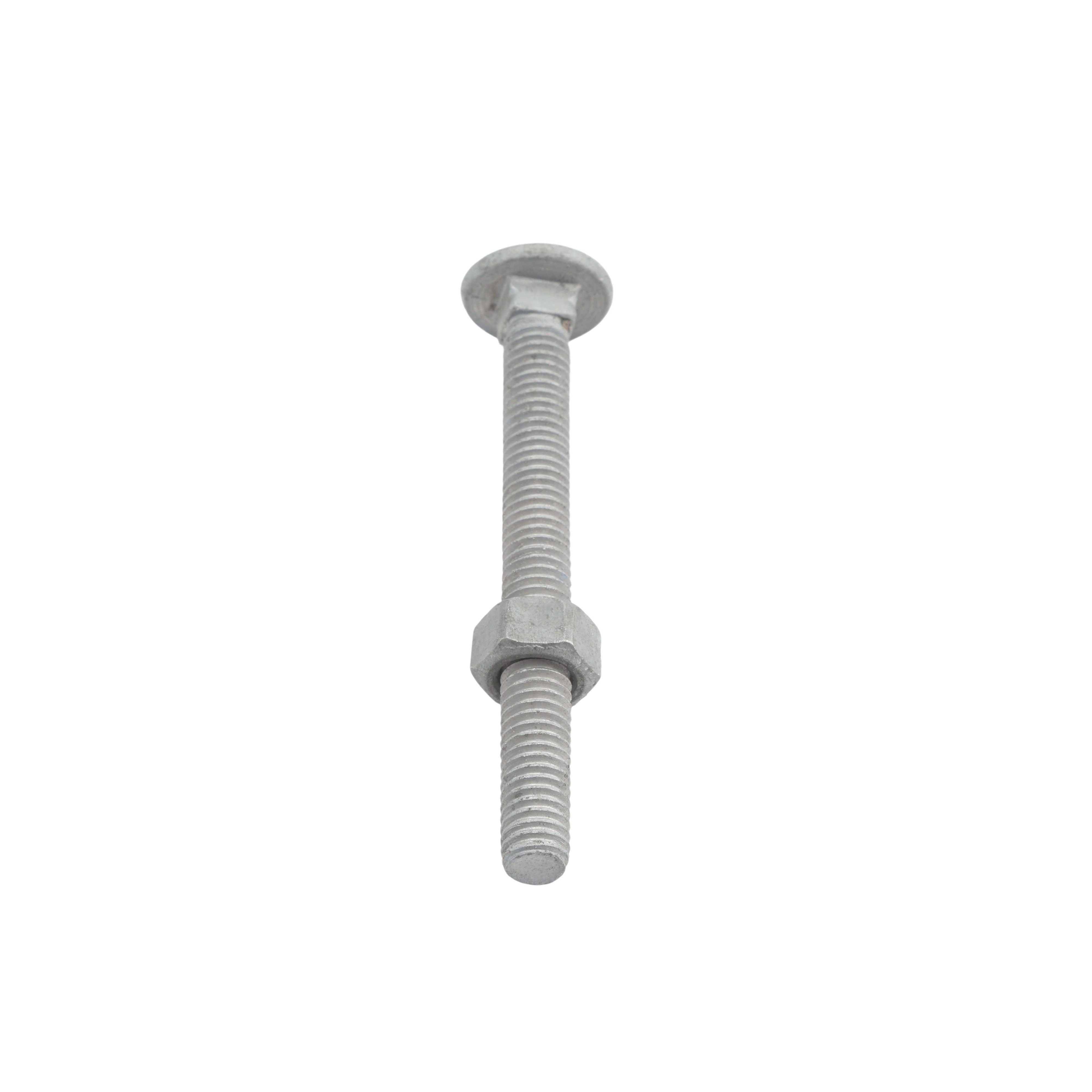 Chain Link 3/8" x 3 1/2" Carriage Nut & Bolt (Hot Dip Galvanized Steel ...