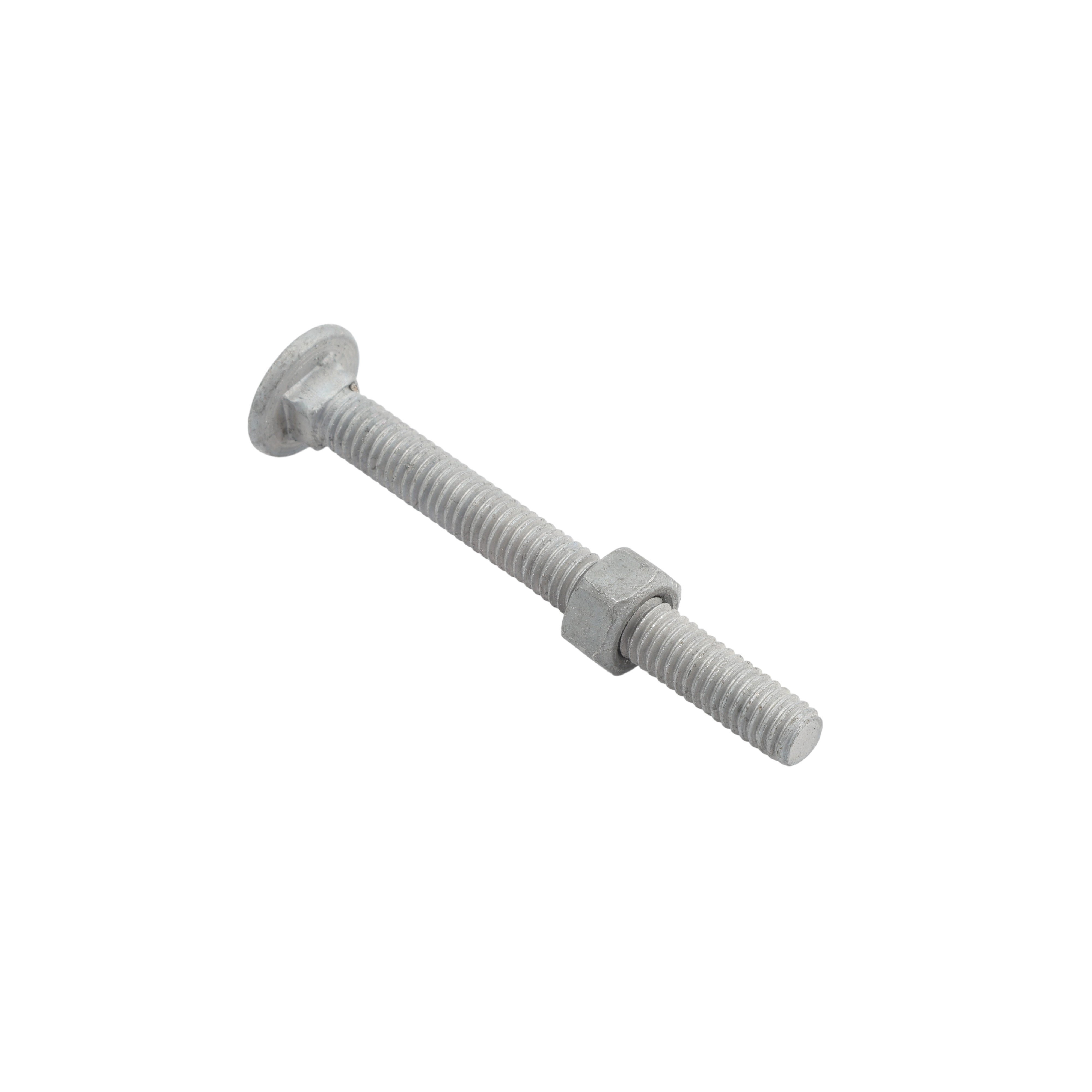 Chain Link 3/8" x 3 1/2" Carriage Nut & Bolt (Hot Dip Galvanized Steel ...