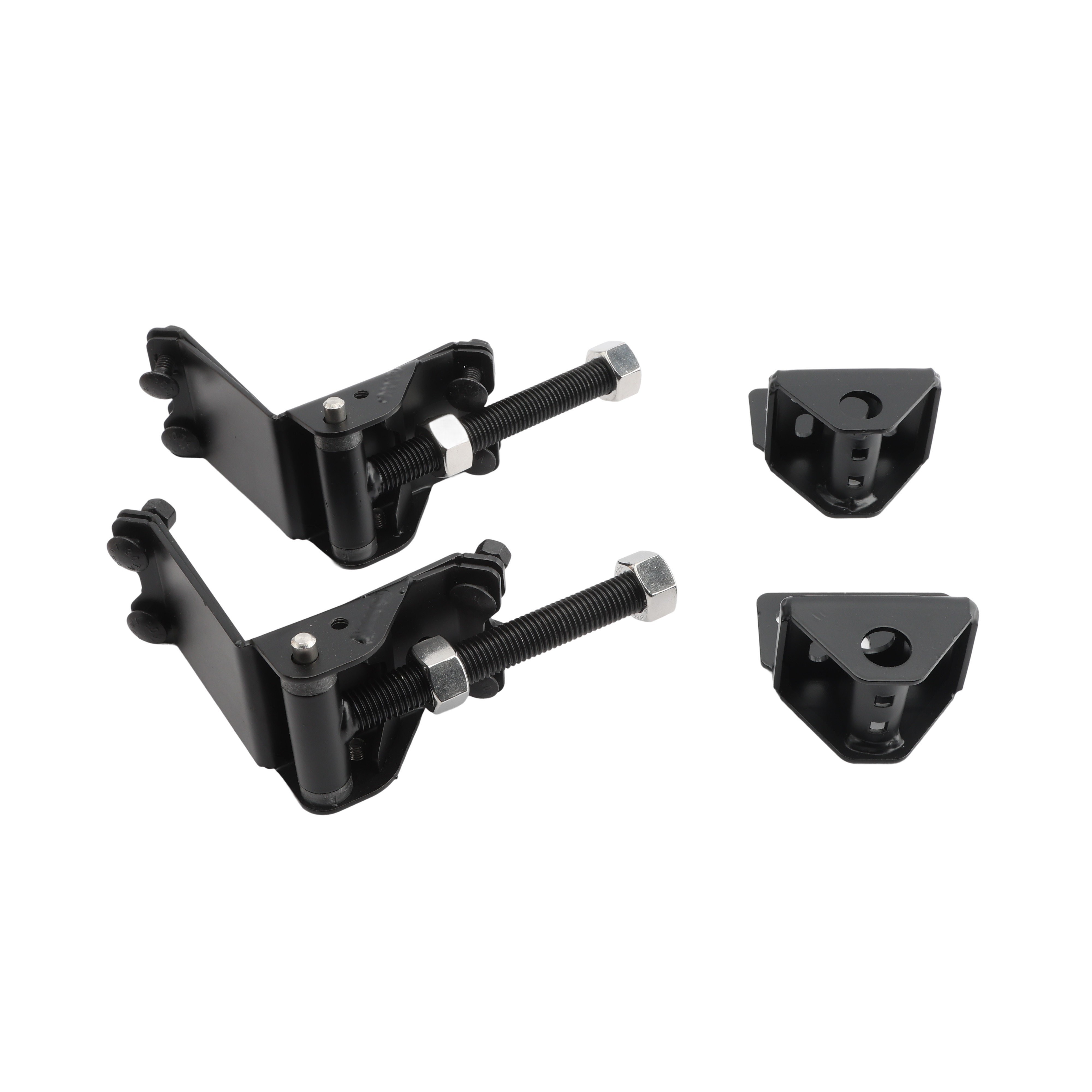 4" Square Post Heavy Duty Industrial Wrap Around Gate Hinges Square To ...
