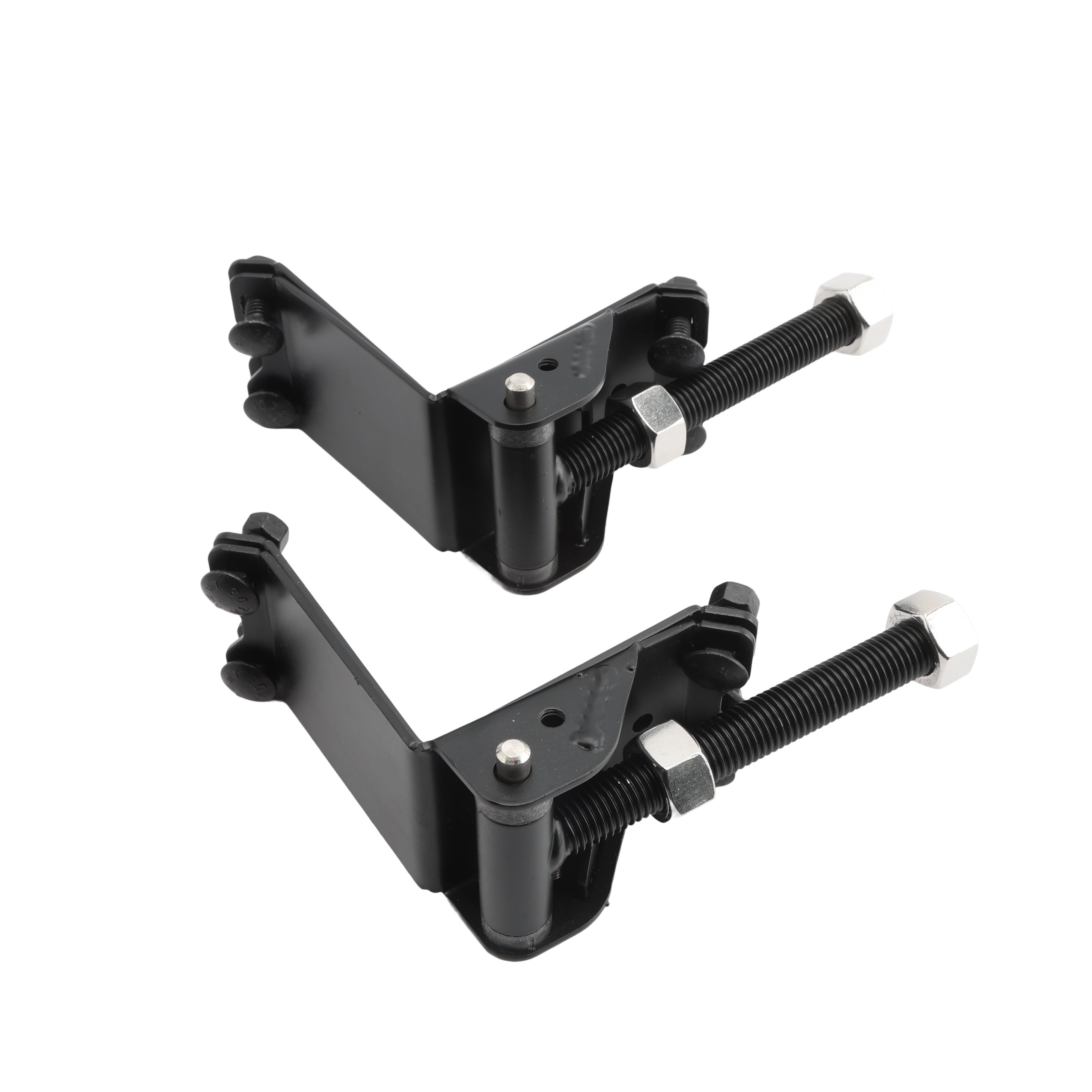 4" Square Post Heavy Duty Industrial Wrap Around Gate Hinges Square To ...