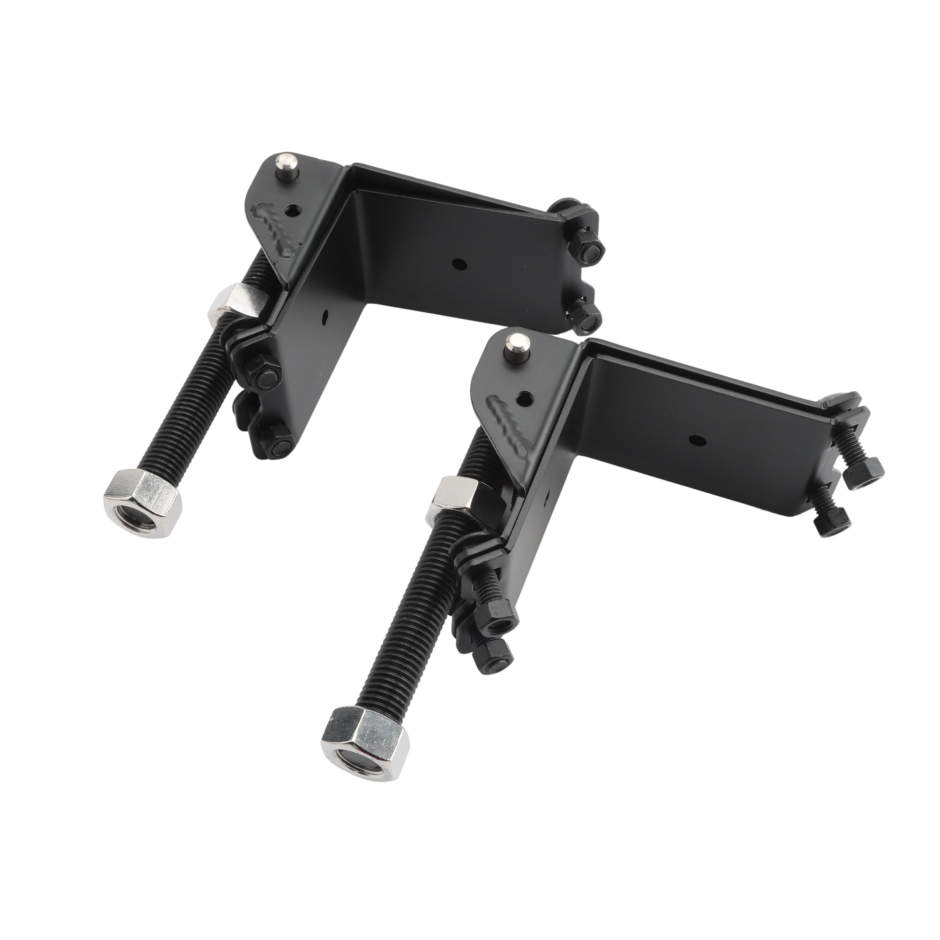 4" Square Post Heavy Duty Industrial Wrap Around Gate Hinges Square To ...