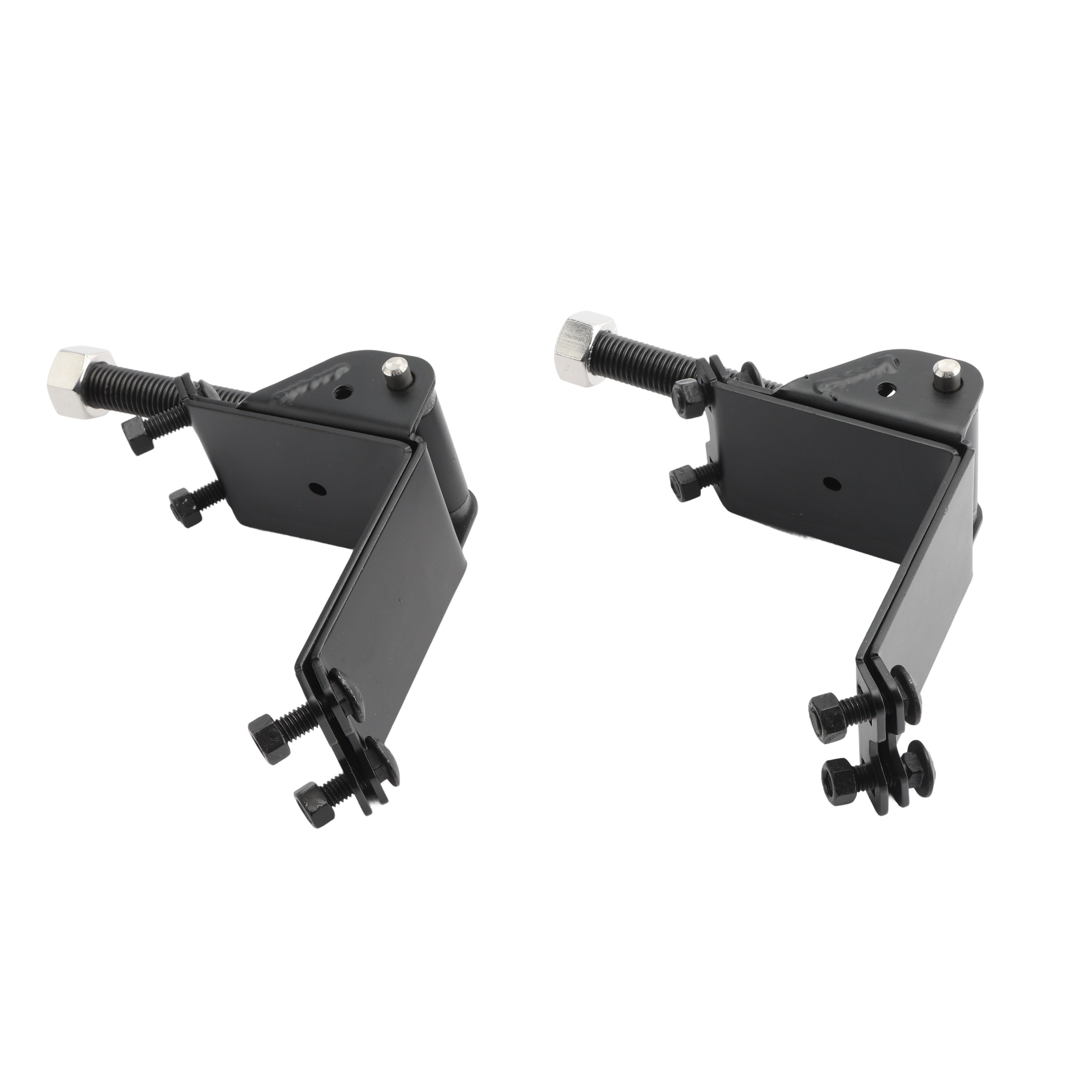 4" Square Post Heavy Duty Industrial Wrap Around Gate Hinges Square To ...