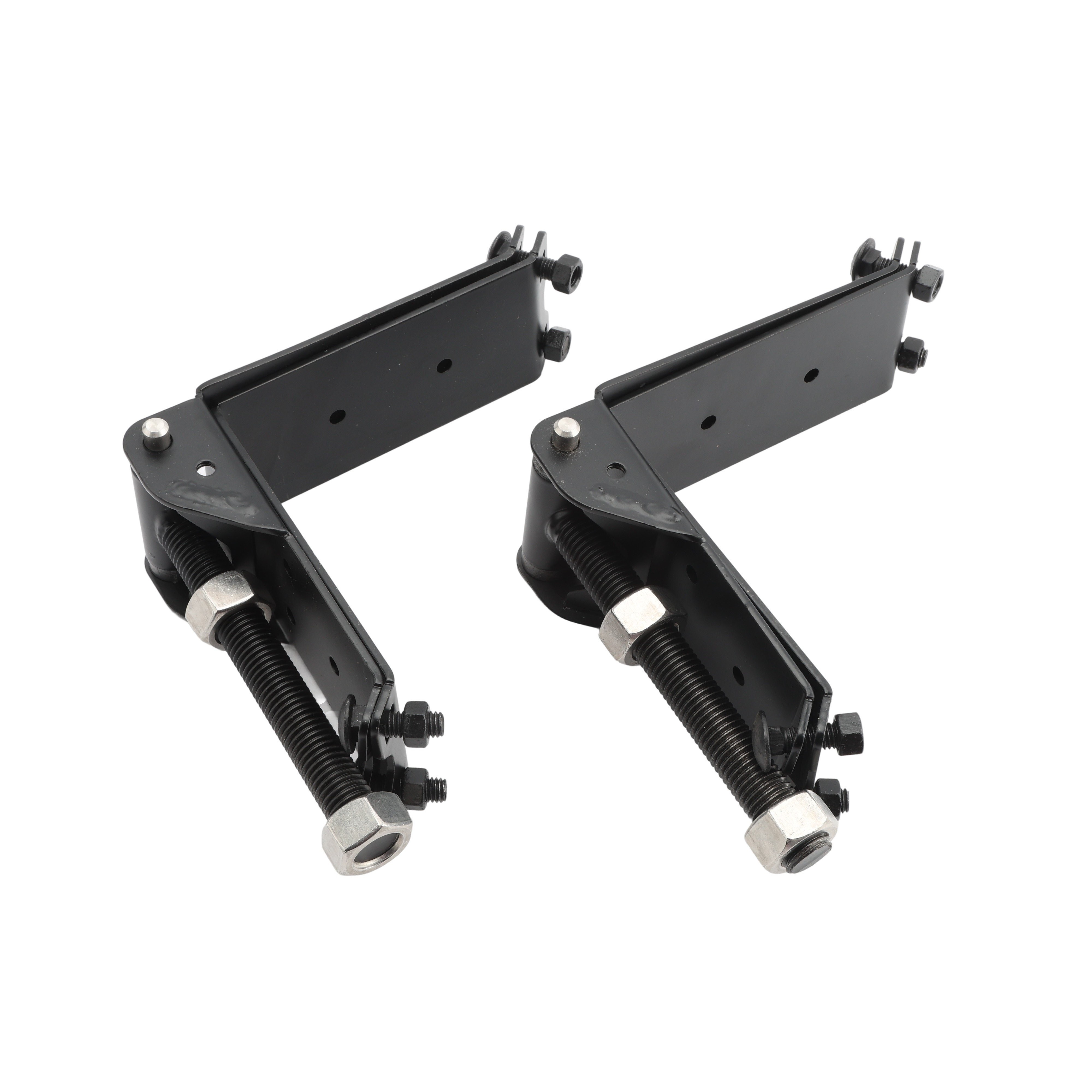 6" Square Post Heavy Duty Industrial Wrap Around Gate Hinges Square To ...