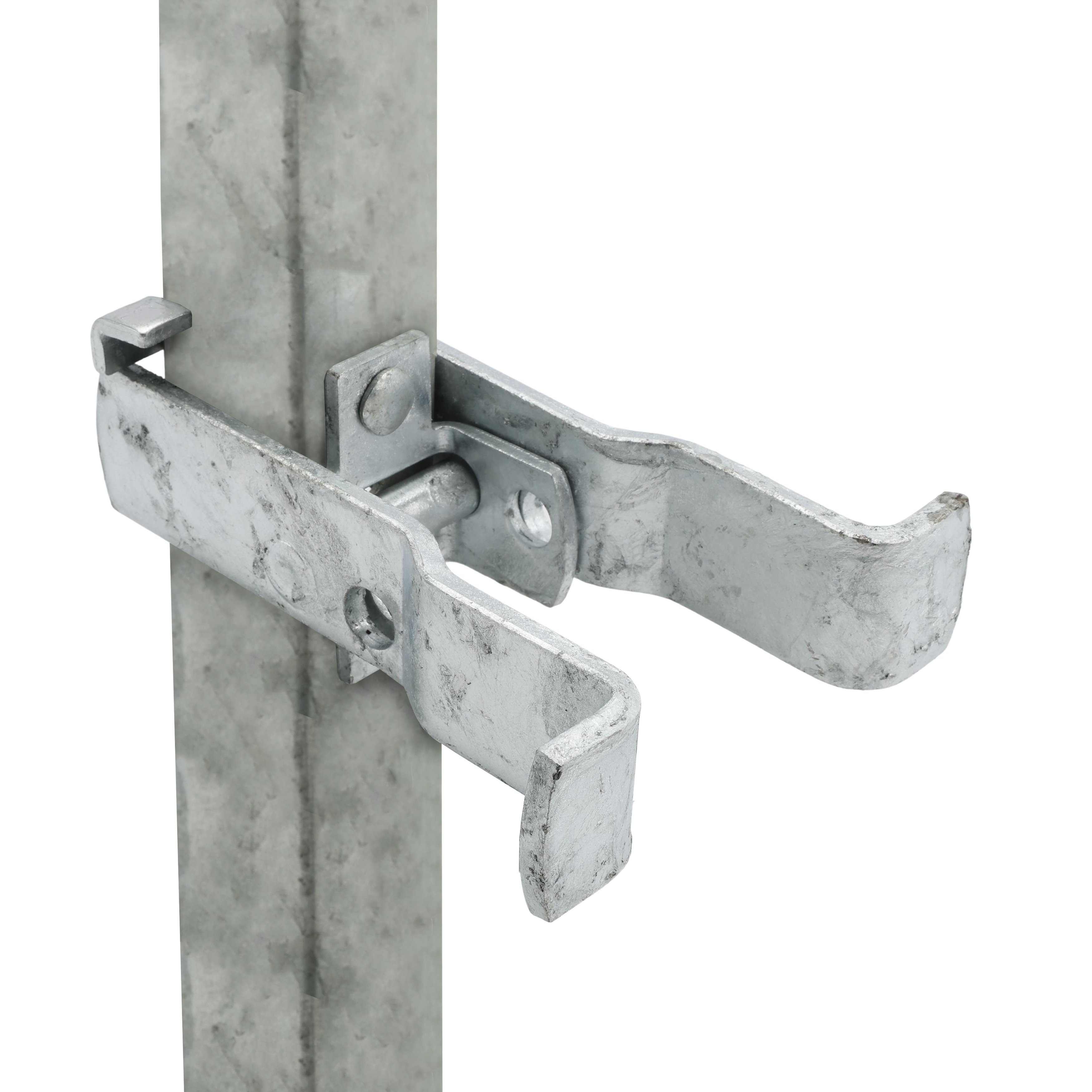 Heavy Duty Square Frame Fulcrum Strong Arm Gate Latch - Fits 2" Square ...