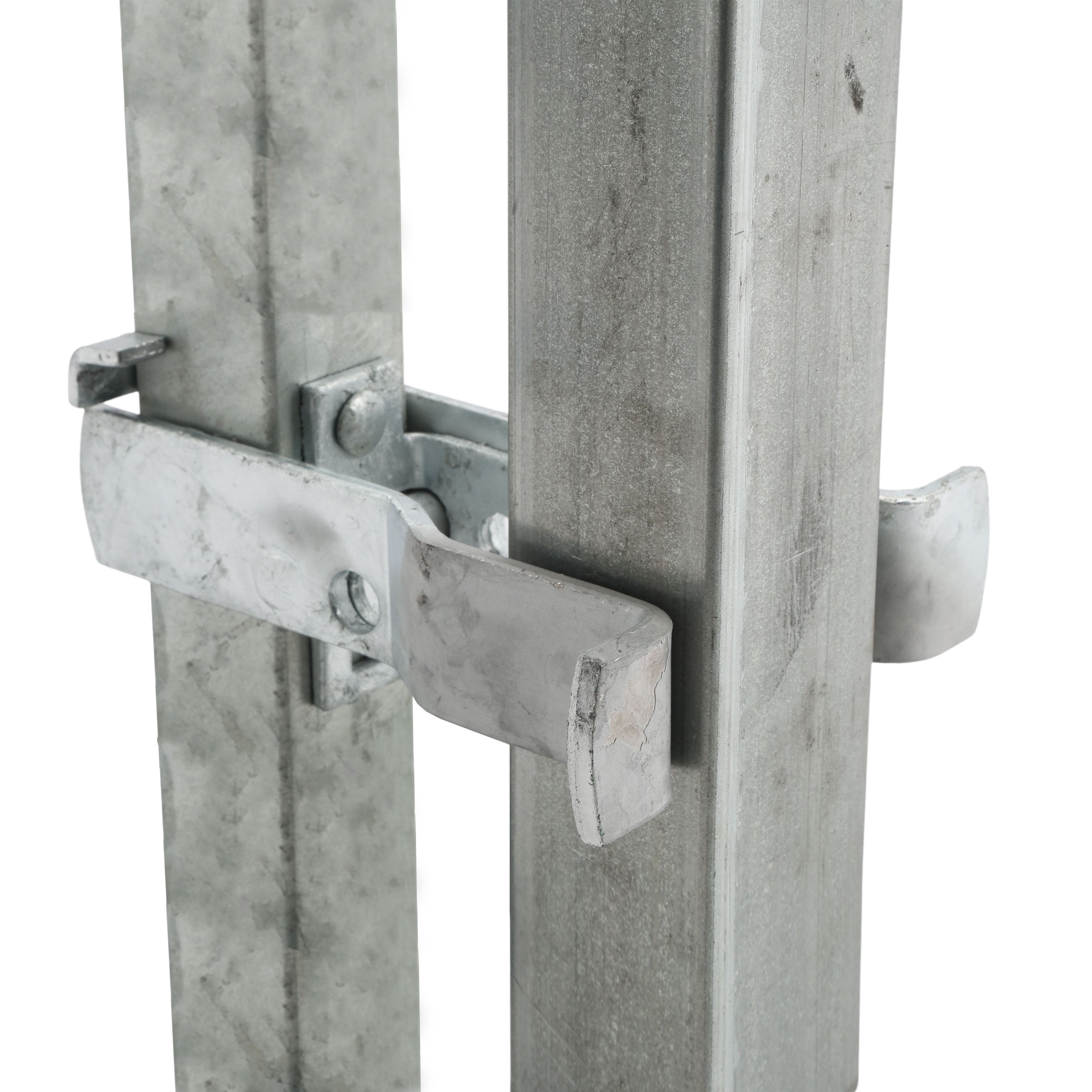 Heavy Duty Square Frame Fulcrum Strong Arm Gate Latch - Fits 2" Square ...