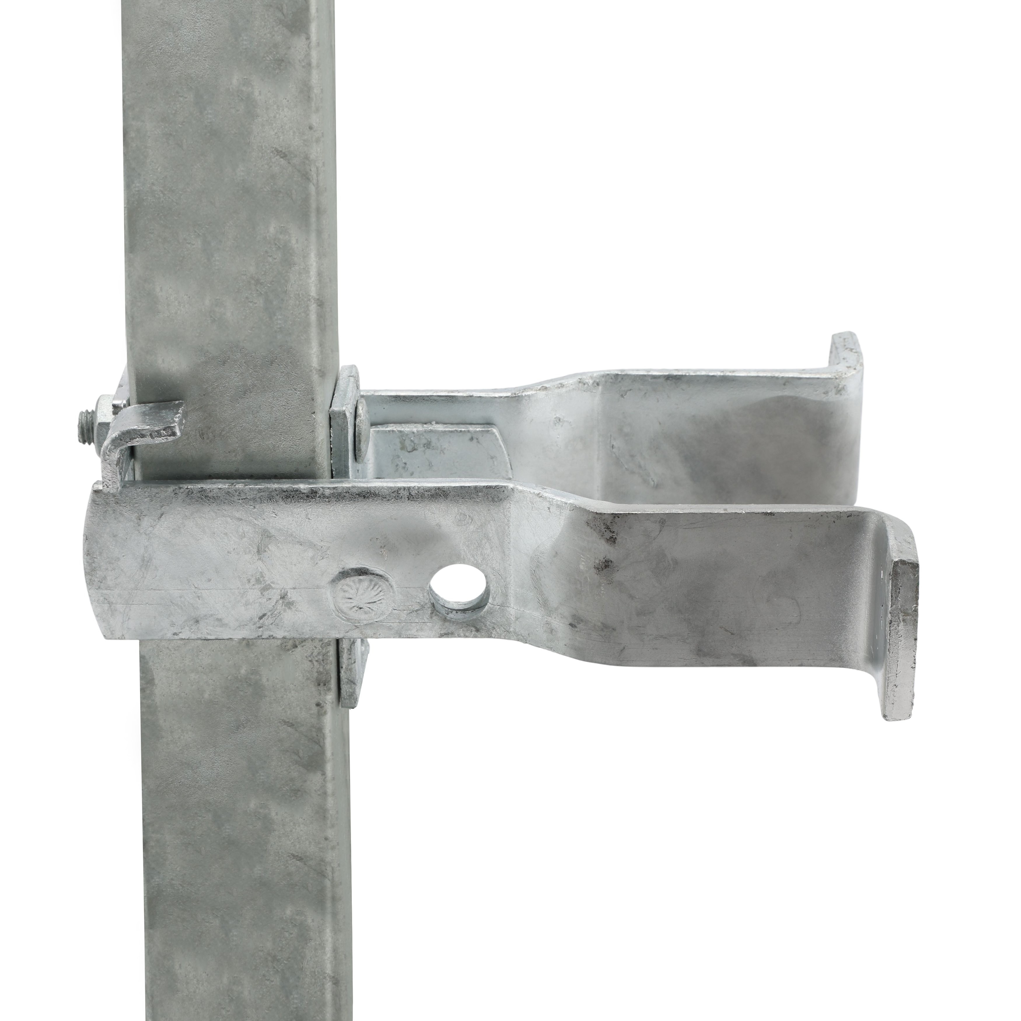 Heavy Duty Square Frame Fulcrum Strong Arm Gate Latch - Fits 2" Square ...