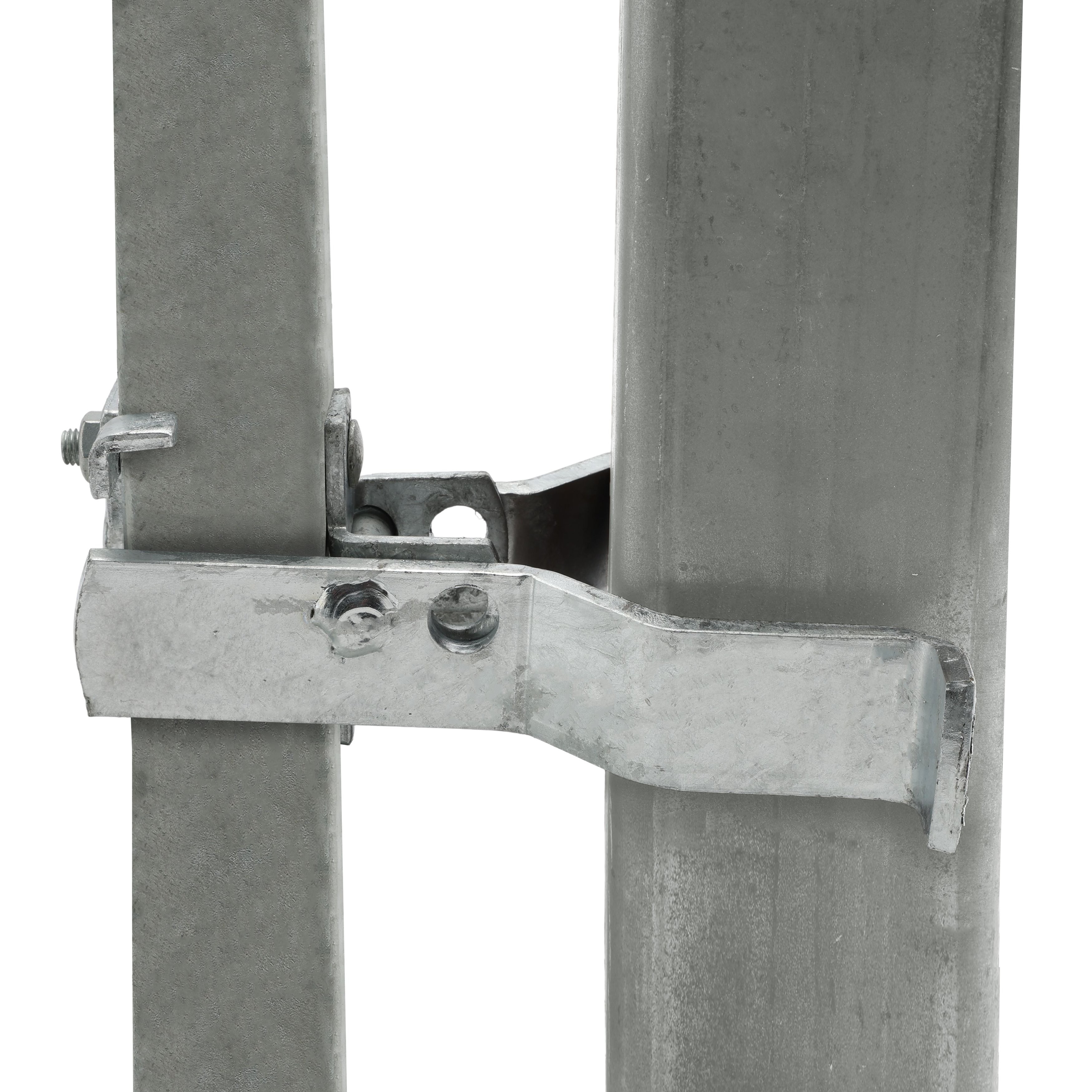 Heavy Duty Square Frame Fulcrum Strong Arm Gate Latch - Fits 2" Square ...