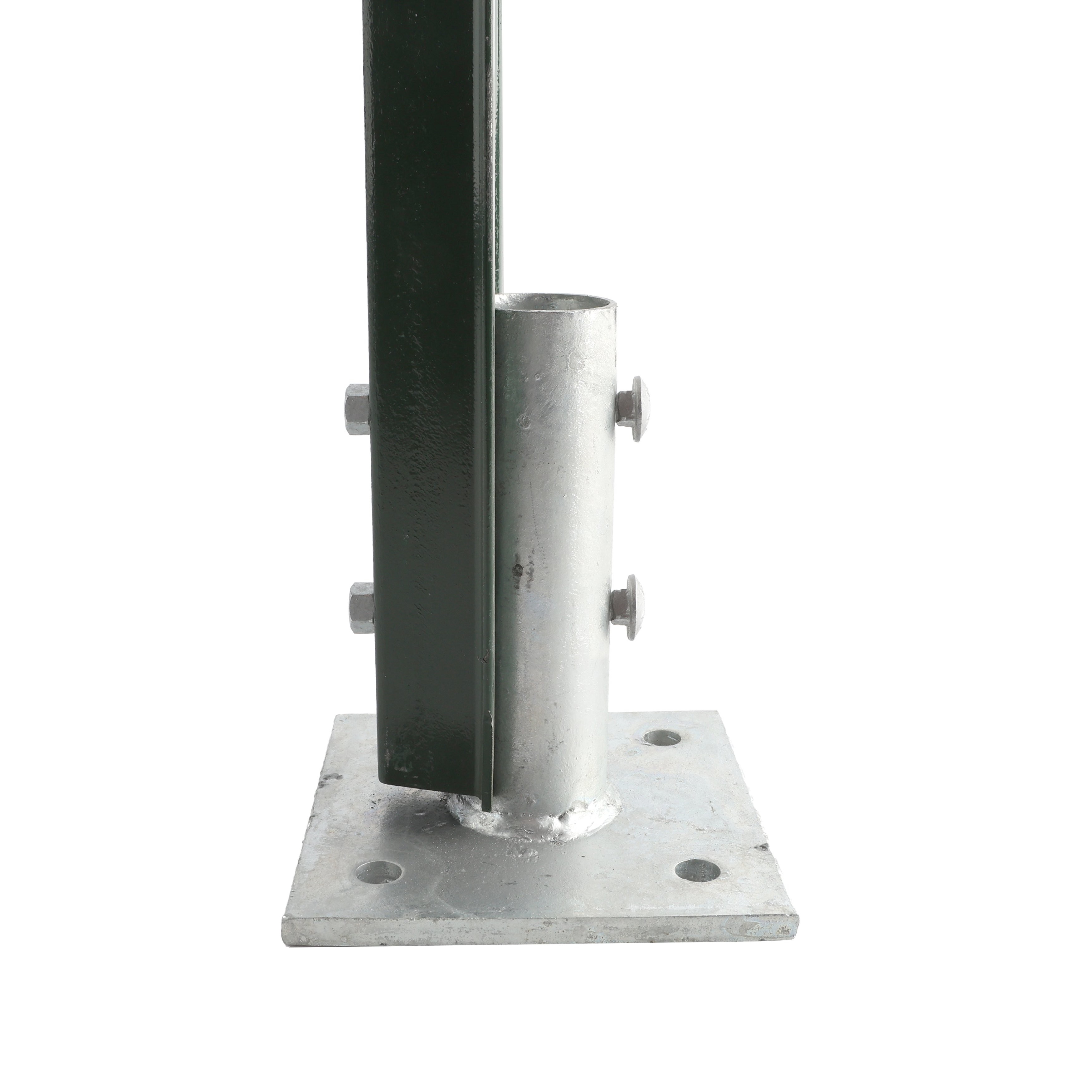 U-Channel Post Anchor Sign Post Floor Anchor Flange Sign Post Mounting ...