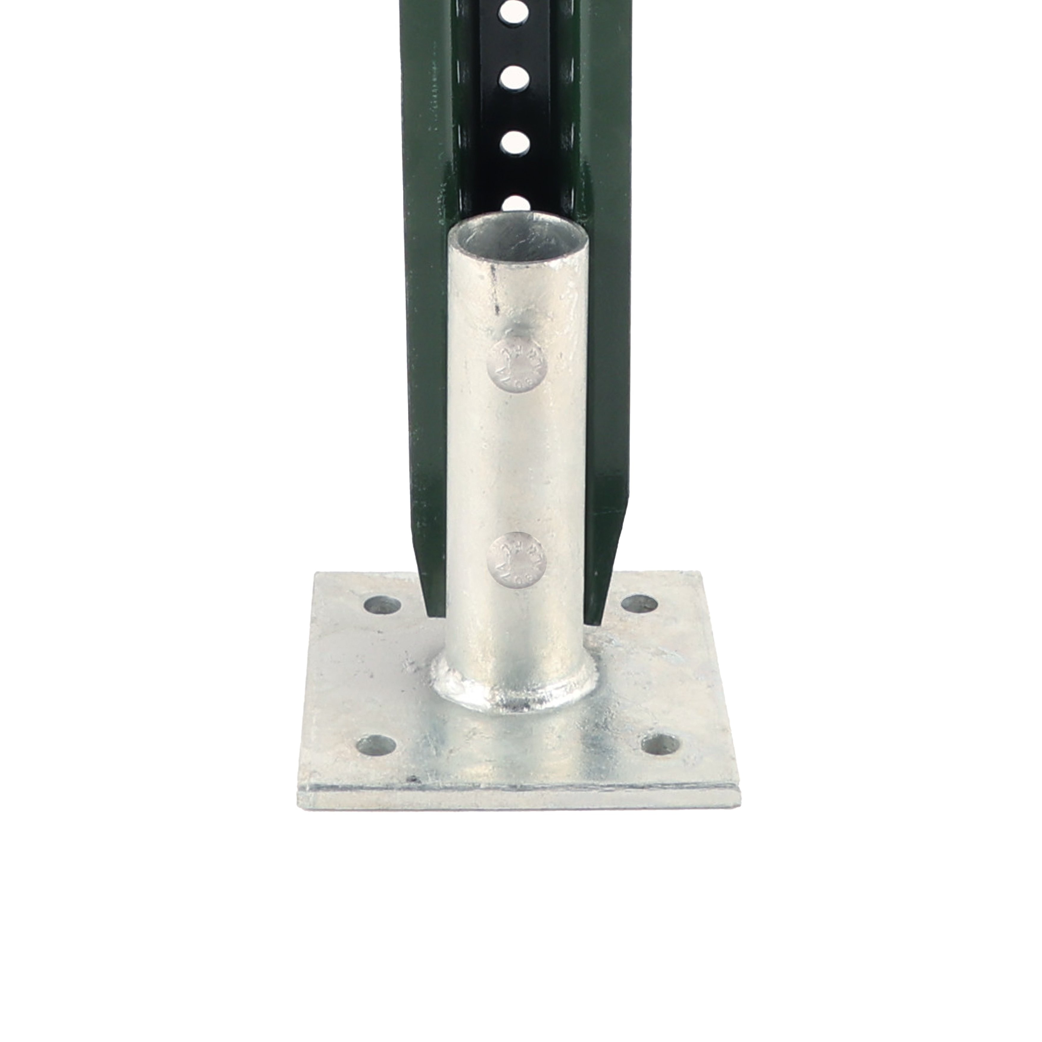 U-Channel Post Anchor Sign Post Floor Anchor Flange Sign Post Mounting ...