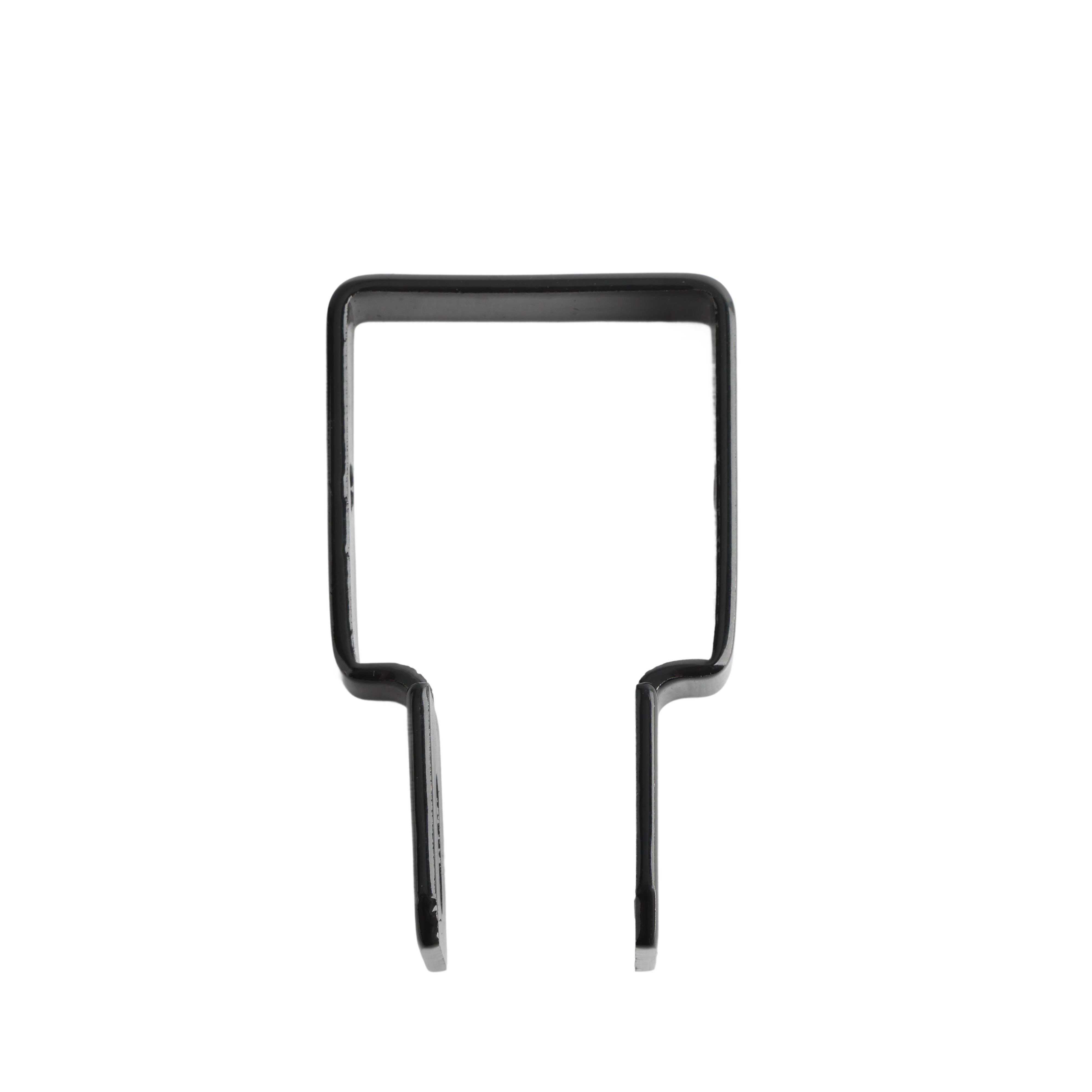 2" Post x 1" Rail Square Fence Universal Boulevard Bracket Black ...
