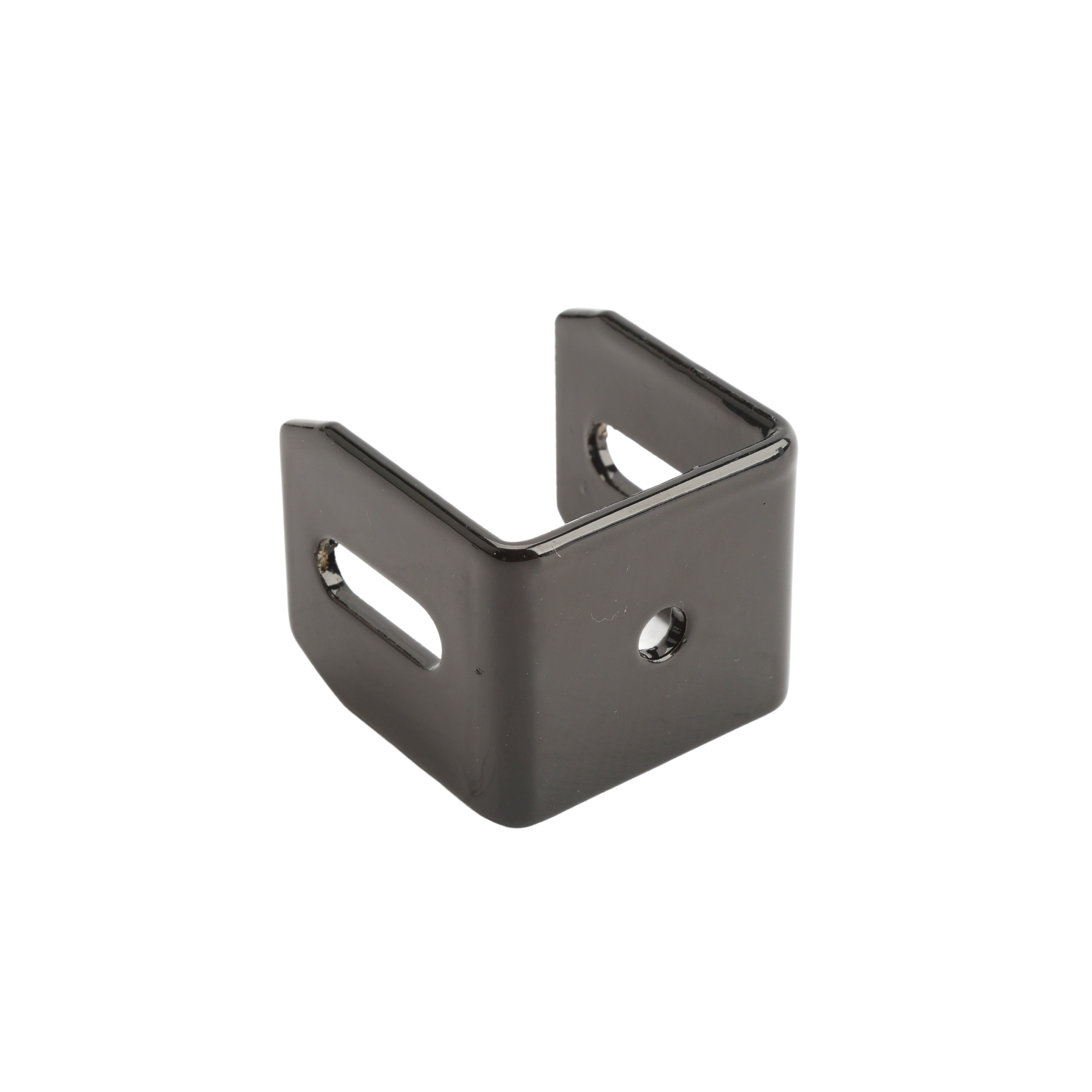 1 1/2" x 1 1/2" Rail Square Universal Fence Flat Wall Mount Bracket ...