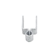 1" 1/2" X 1 1/2 Square Female Gate Hinge Hot Dip Galvanized Steel (5/8 ...