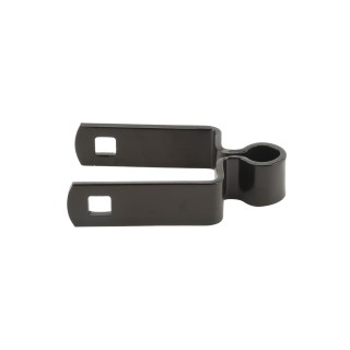 2" X 2" Square Female Gate Hinge Black Hot Dip Galvanized Steel (5/8 ...