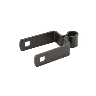 2" X 2" Square Female Gate Hinge Black Hot Dip Galvanized Steel (5/8 ...