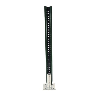 U-Channel Post Anchor Sign Post Floor Anchor Flange Sign Post Mounting ...