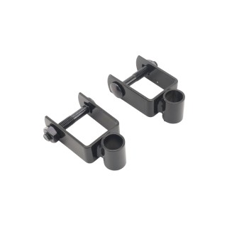 1 1/2" x 1 1/2" Square Female Black Hinge Pair With Nut And Bolt ...
