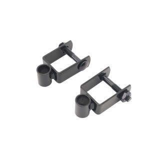 1 1/2" x 1 1/2" Square Female Black Hinge Pair With Nut And Bolt ...