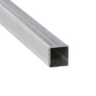12' Long x 2" x 2" Square Galvanized Steel Tubing (0.0625" Wall ...