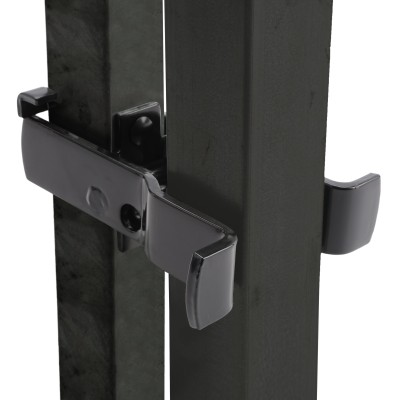 Heavy Duty Square Frame Fulcrum Strong Arm Gate Latch - Fits 2" Square ...