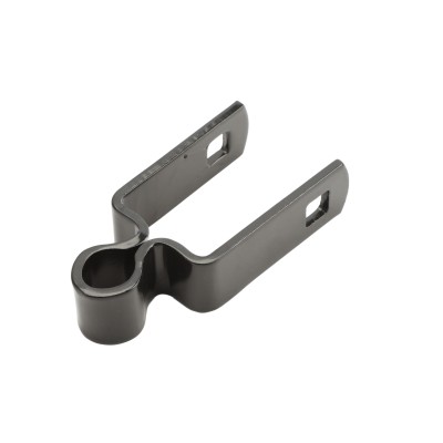 1 1/2" X 1 1/2" Square Female Black Gate Hinge Hot Dip Galvanized Steel ...