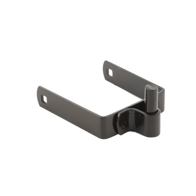 4" x 4" Square Male Gate Post Hinge Chain Link Black Galvanized Steel ...