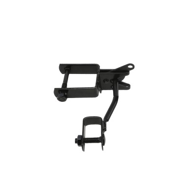 2" x 1" Square Steel Gravity Latch for Steel Gates (Powder Coated Black ...